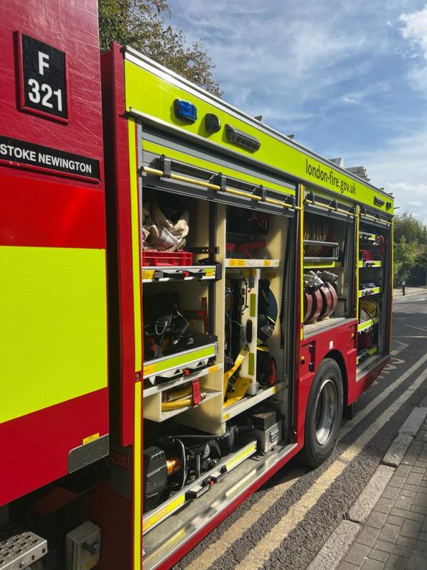 Harrington Hill Primary School | Fire Engine Visit for EYFS!